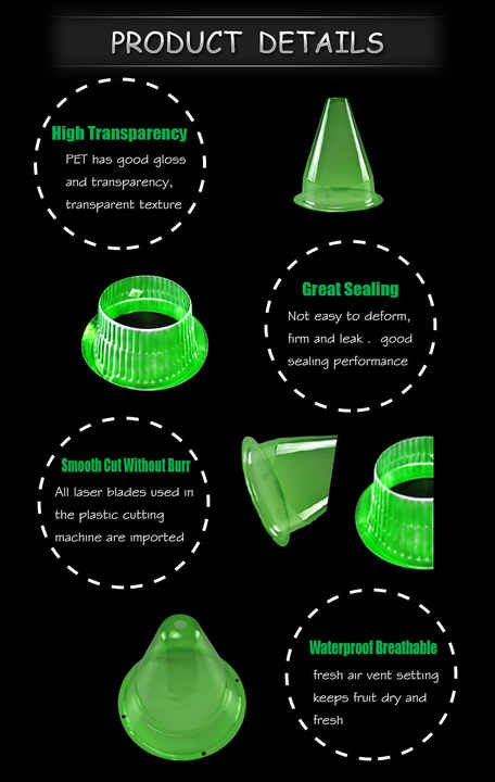 Reusable Plant Covers Dome Plastic Plant Bell Cover Protect Seeds ...