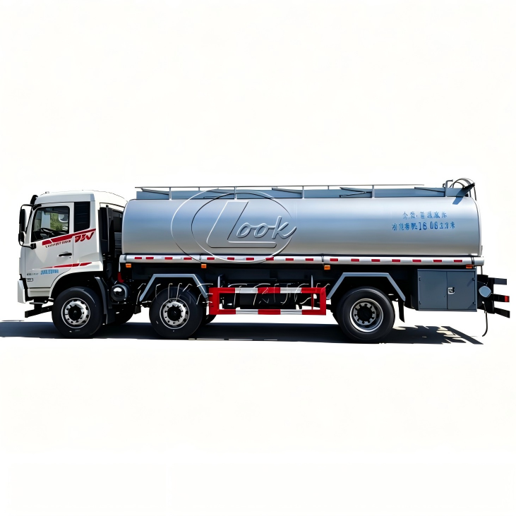 tanker truck petroleum truck 6*2 Export Oil Transport Truck Three-axle ...