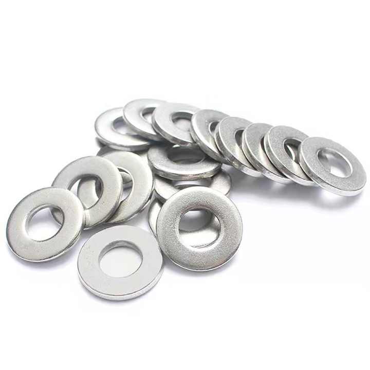 DIN125 Stainless Steel M8 M10 Round Flat Plain Washer| Alibaba.com