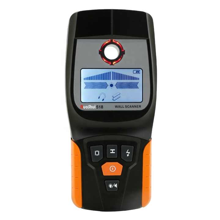 ACTIVITY RuoShui 518 RTS Handheld Multifunction Wall Detector Metal ...