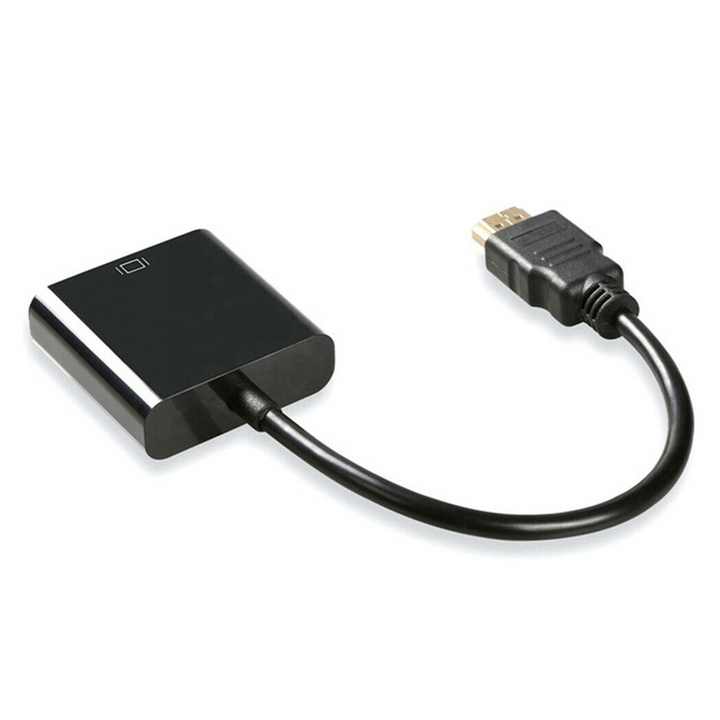 VGA to for HDMI Adapter Cable with PVC Jacket for Microphone Monitor ...
