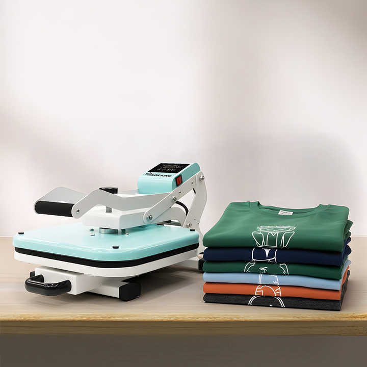 15x15inch Manual Heat Press Machine for Sublimation Heat Transfer, T ...