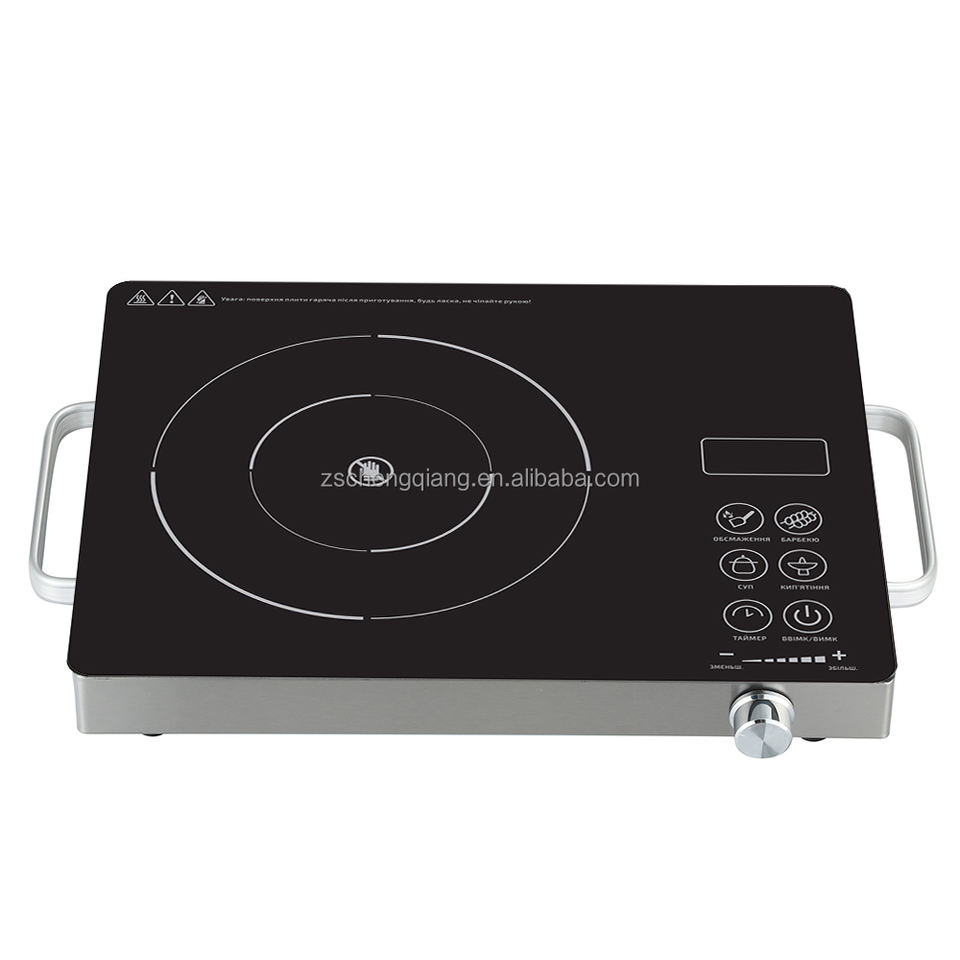 2200W Freestanding Electric Induction Cooktop Microlite Panel Surface ...