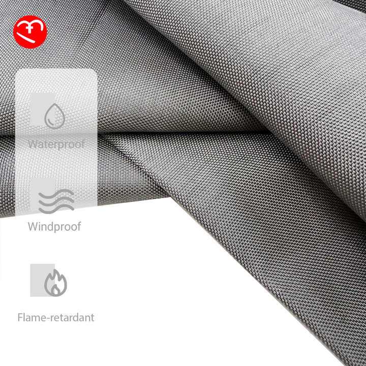 500D Nylon66 Grey Nylon 66 High Tensile Strength Fabric Anti Tearing ...