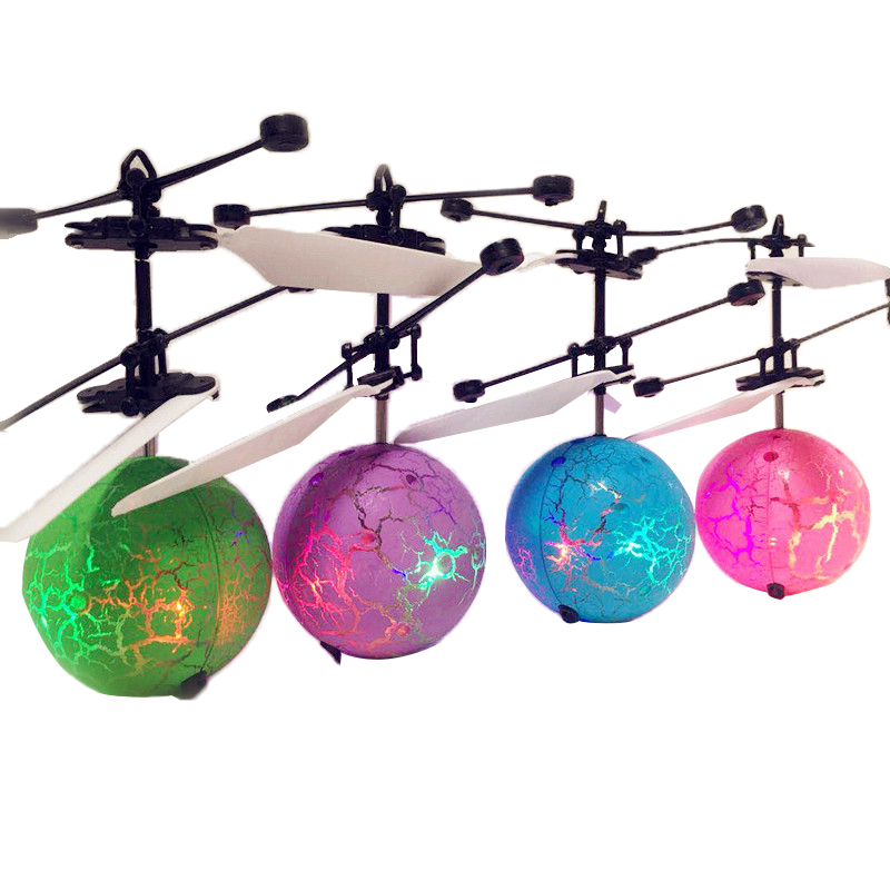 Supply Flying Ball Induction Colorful RC Helicopter LED Light Flash ...