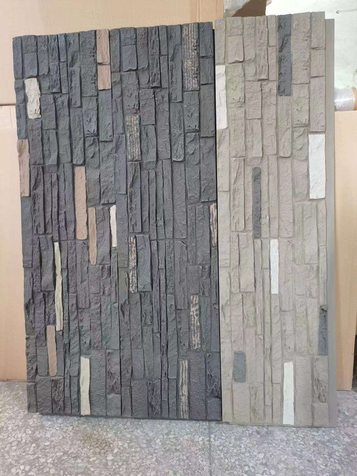 PU Stone Skin Big Slab Wall Panel for Hotel Exterior Decor Modern ...