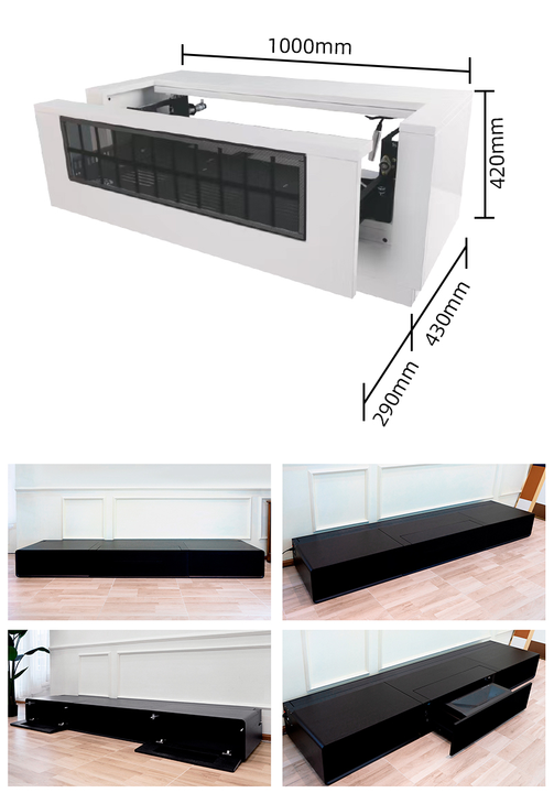 Custom Home Cinema UST Projector Cabinet - 100 Inch Screen