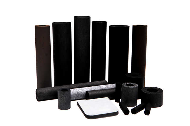 NSF Sintered Solid Coconut Shell Activated Carbon Block Strontium Rich ...