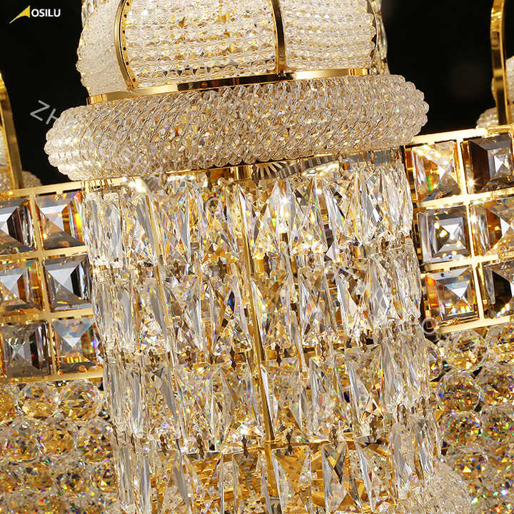 French Saudi Arabia Empire Crystal Chandelier - Luxury Lighting
