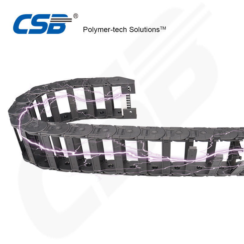 C02E Plastic Cable Carriers Precision Universal Wide Range Applications ...