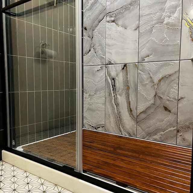 Flooring Shower Platform Unique Bathroom Mat Wooden Door Non Slip Mat ...