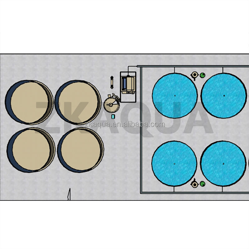 Ras System Aquaculture Pond Ras Hatchery Nursery System, Aquaculture ...