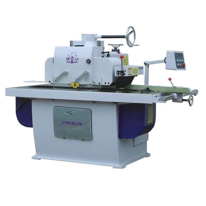 Automatic Woodworking Heavy Duty Single Rip Saw Wood Cutting Machine ...
