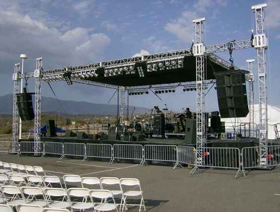 Heavy Duty Outdoor Stage - Perfect for Events & Concerts