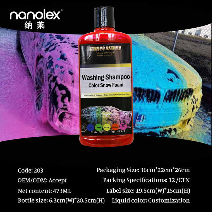 Nanolex 203 Car Blue Magic Color Pre-wash Shampoo High Quality ...