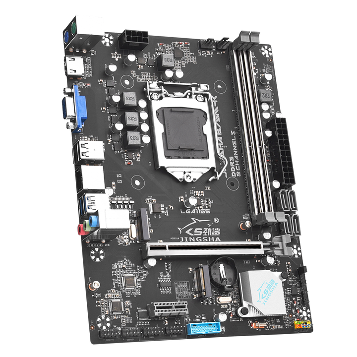 Jingsha Gaming b75 chipset Mainboard lga1155 DDR3 16GB socket b75m-k ...