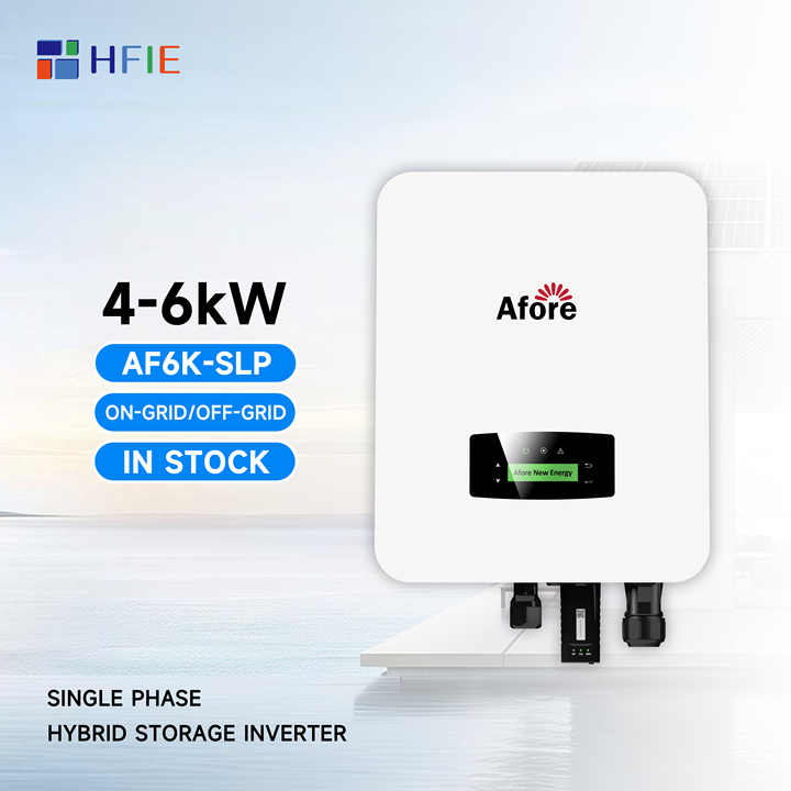 Afore EU Stock Single Phase IP65 Hybrid Solar Inverter Energy Storage ...