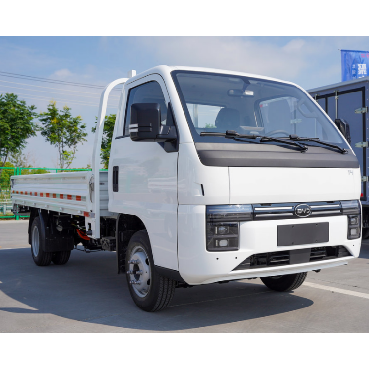 BYD T4 3.7m Single Cab Electric Stake Bed Light Truck (FinDian 62 ...
