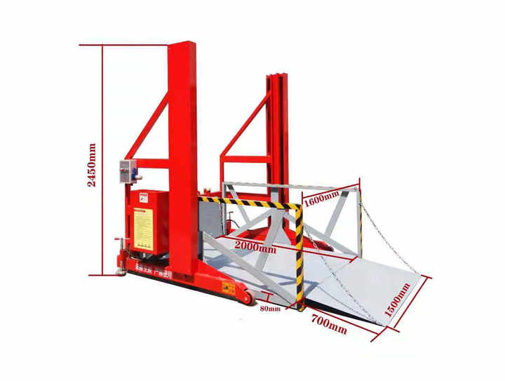 1-2tons Lifting Platform - Efficient Container Unloading