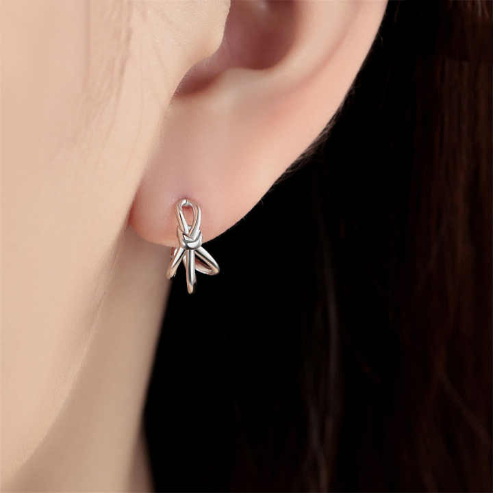 Fashion Unique Original Designer Earrings 925 Sterling Silver Rhodium ...