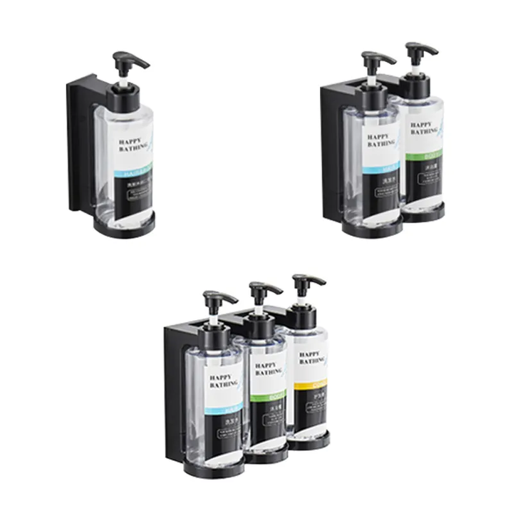 300ML Hotel Manual Soap Dispenser with Lock - Wall Mount