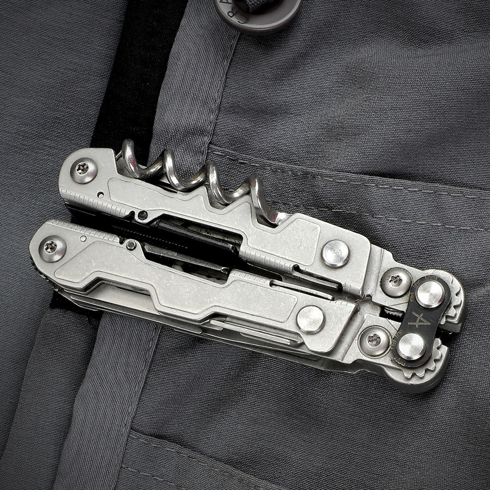 SOG PowerLitre 19-in-1 Compact Multi-Tool Stainless Steel Multi ...