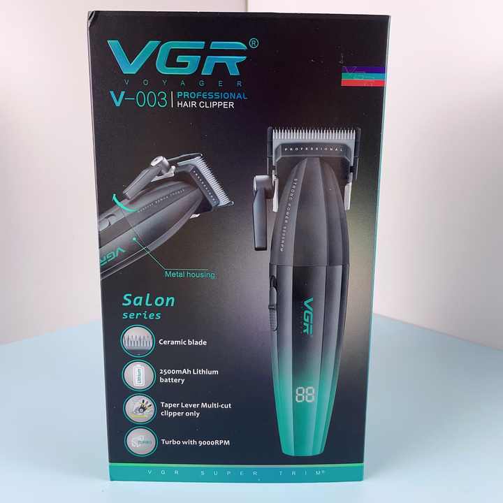 Vgr V-003 9000rpm Hair Clipper - Professional & Rechargeable