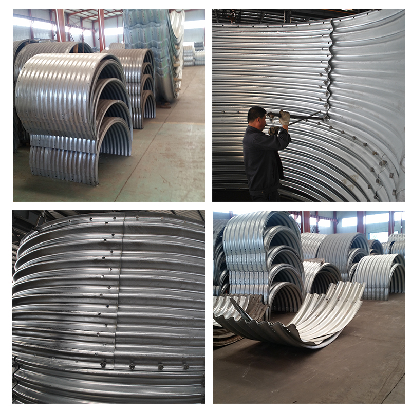 Galvanized Bridge Culvert Pipe Arches - Durable & Versatile
