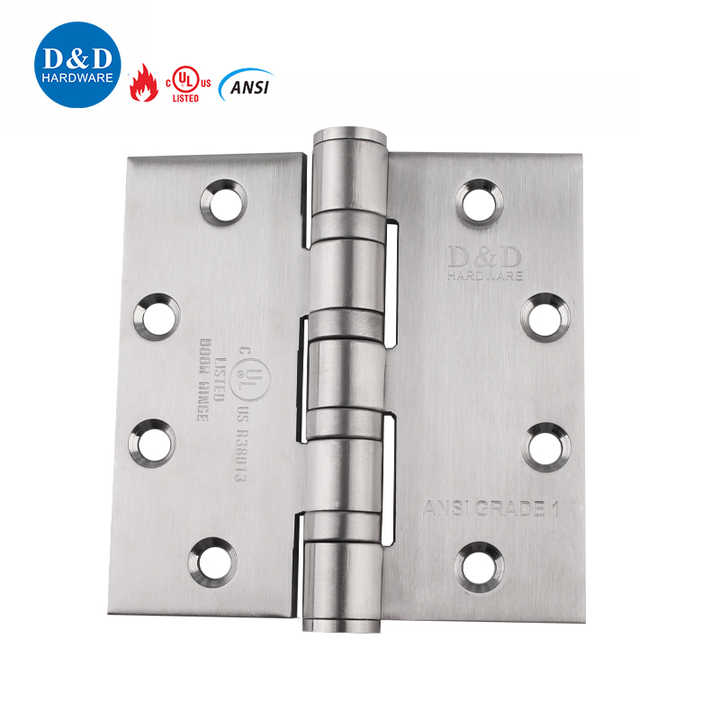 UL ANSI Grade 1 Fire Rated Heavy Duty Stainless Steel Door Hinge