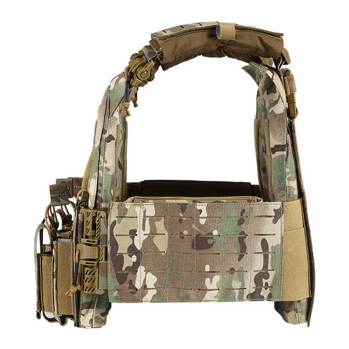 PTG 500D Nylon Camo Tactical Vest Outdoor Combat AVS Vest for Personal ...