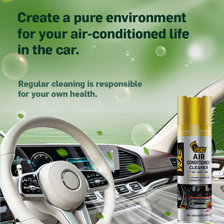 VEAS Car Air Conditioner Cleaner Spray 600ML Home Air Conditioning Car ...