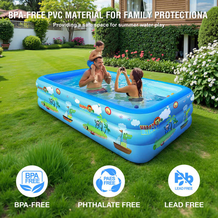 Customized Full-Sized Family Paddling Swimming Pool Outdoor Portable ...