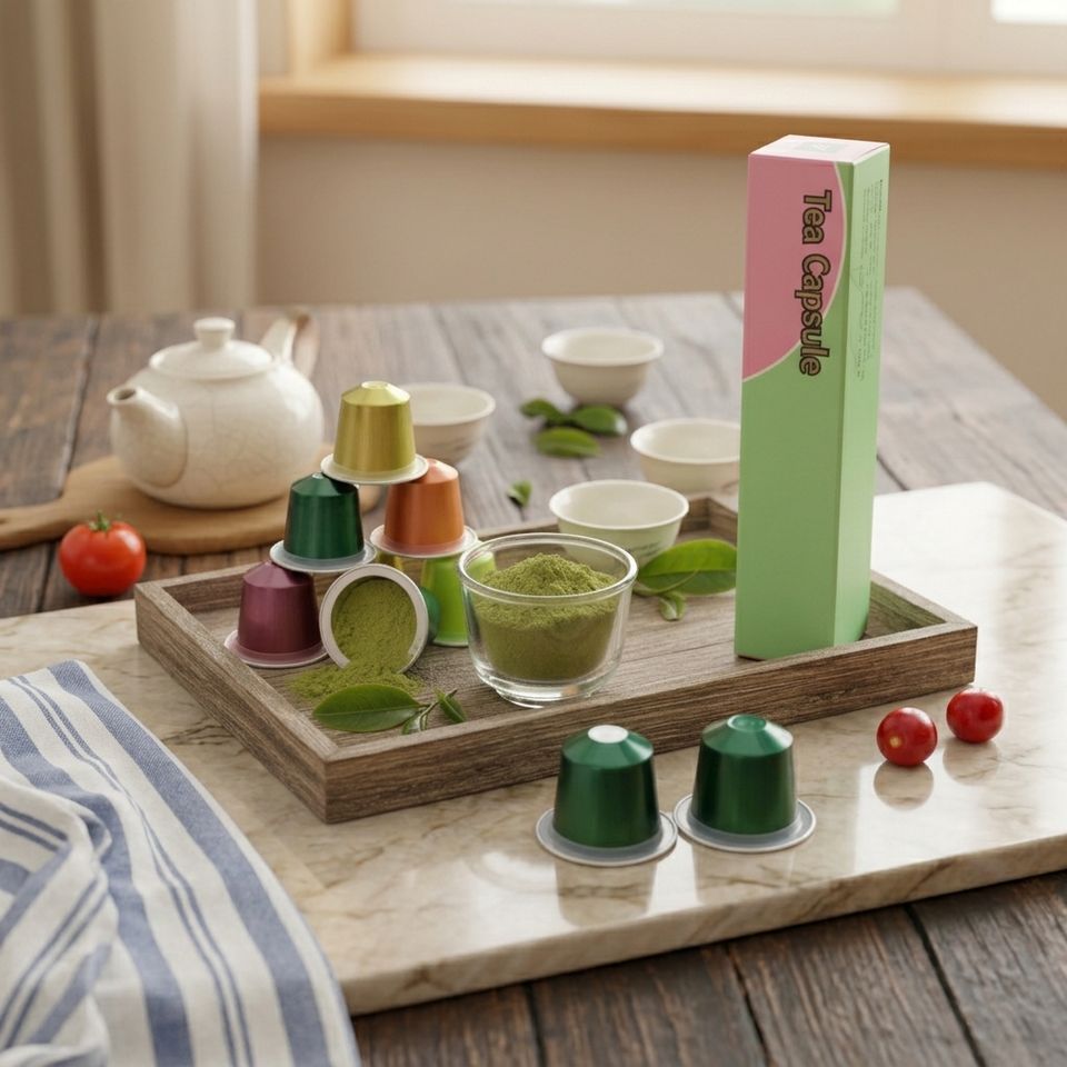 Green Tea Pods Black Tea English Breakfast Tea Earl Grey Ceylon Green ...
