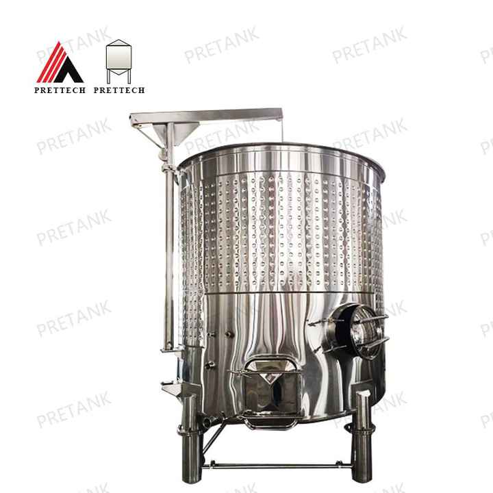 Removable Top 4500L Fermentation Tank Stainless Steel Tank 1M3 for ...