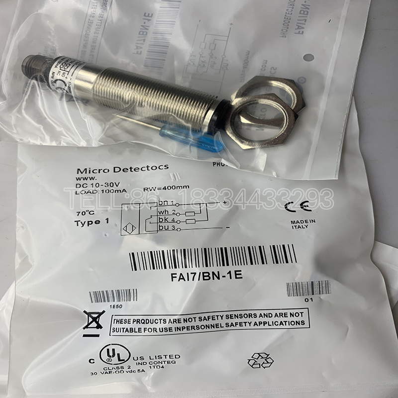 New Inductive Sensor Fa18 Fa17 Bn 0a Fai6 Bp 1a Fai6 Bn 1a Fai7 Bp 1e