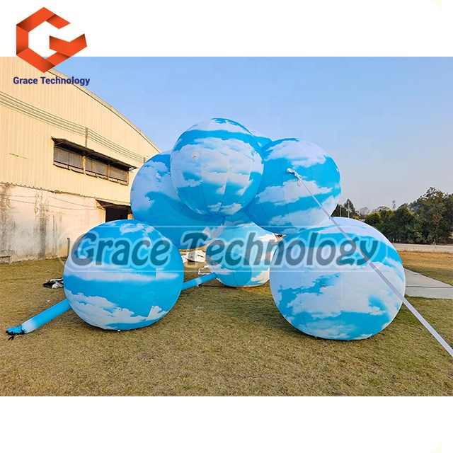 Custom Inflatable Pod Pavilion for Art Exhibition , Giant Inflatable ...