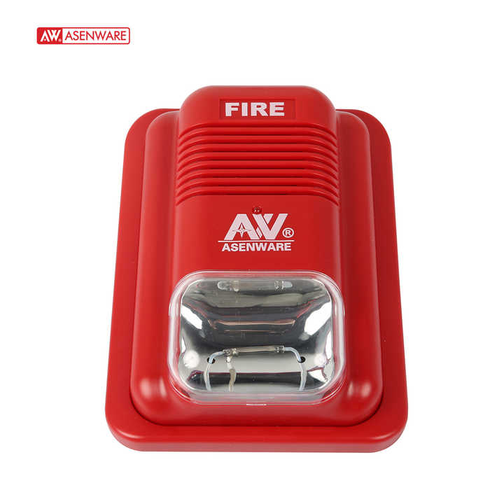 Asenware Wall-Mounted Conventional Fire Alarm Horn Strobe