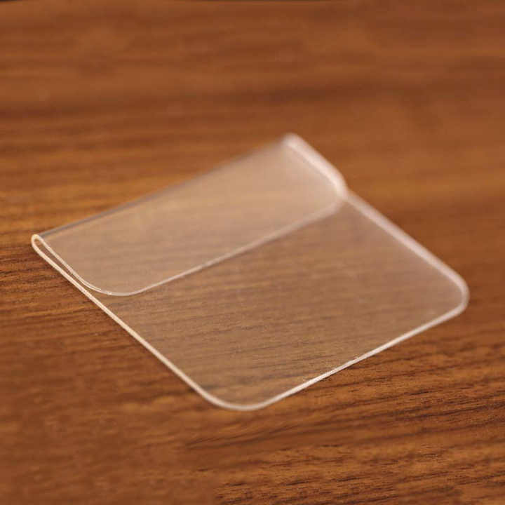 Acrylic Pocket Clips for Name Badges Clear Plastic Pocket Name Badge ...