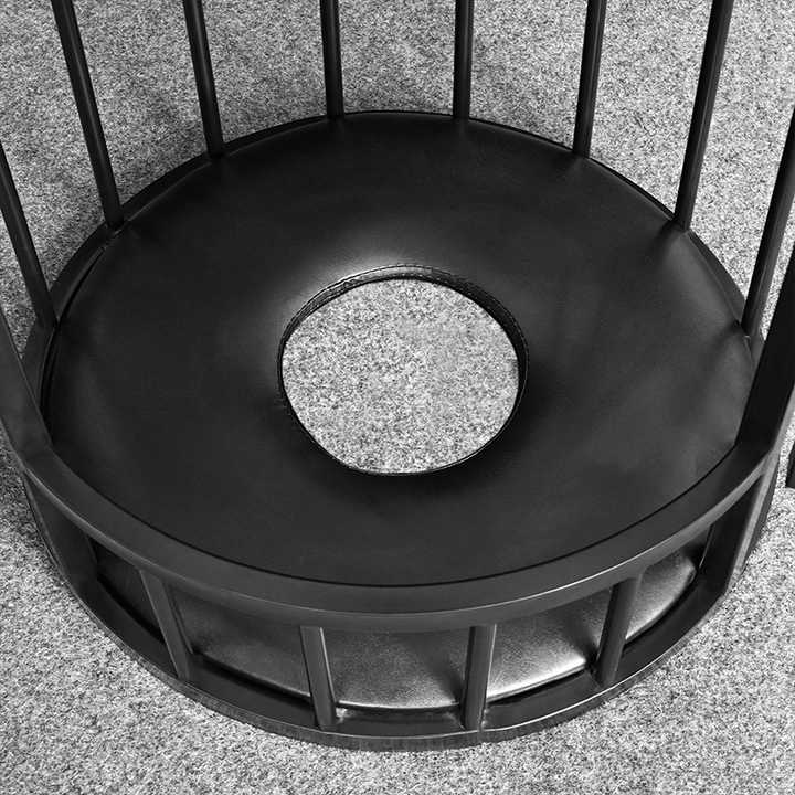 BDSM Metal Cage Sturdy Fetish Bondage Cage for Dungeon & Erotic Play ...