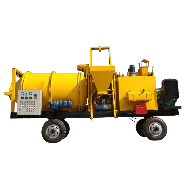 Jinwang small mobile asphalt mixer road construction machinery concrete ...