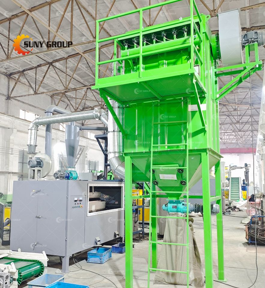 PCB RECYCLE 240KW Large-Scale Metal Recovery Machine SUNY Brand Carton ...