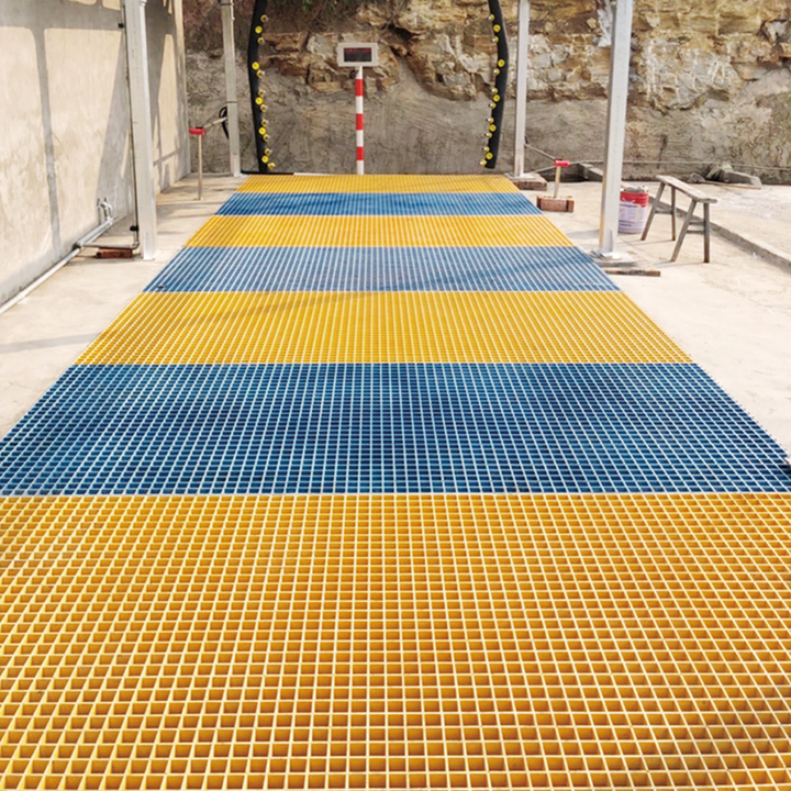 Fiberglass Deck Grating Smooth FRP GRP Grating High Strength Durable ...