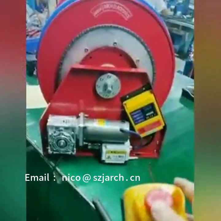 Electric Retractable Spring Loaded Cable Reel Manufacturer