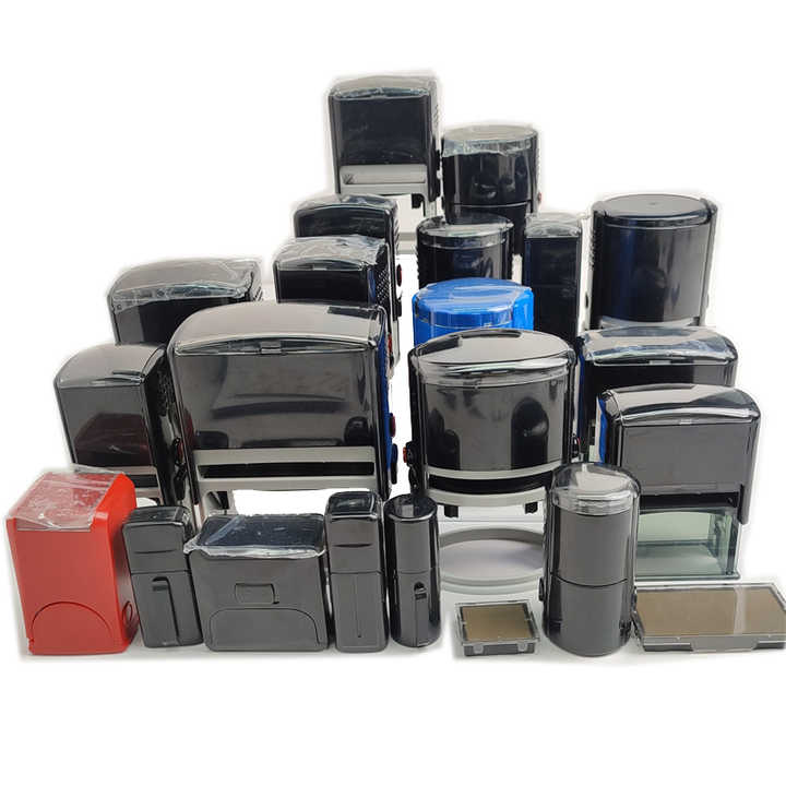 Custom AutomaticLogo Stamp Stempel Office Roller Text Date Rubber Self ...