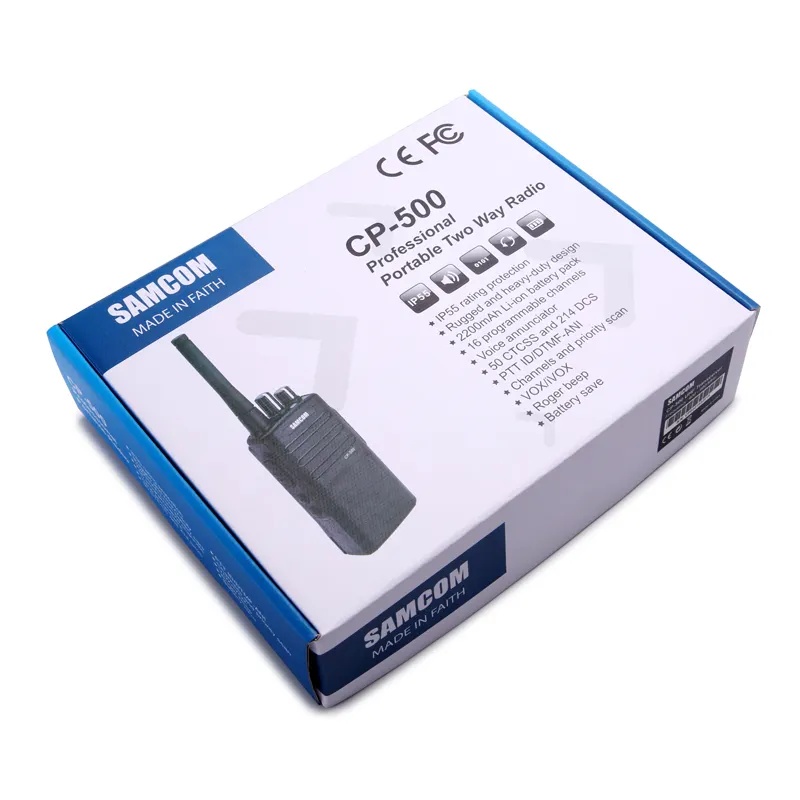 Sam Radios CP-500 Walkie Talkie Handy Radio System for School ...