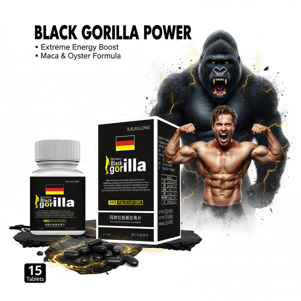 Black King Kong Ginseng Oyster Tablets Herbal Supplements Men Energy ...