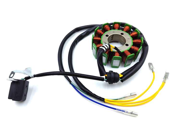 Magneto Stator 18 Pole Coil Ignition Magneto Stator for CG125-18 150cc ...