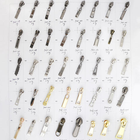 Custom Logo Rubber Webbing Zip Puller - 5# Garment Zipper