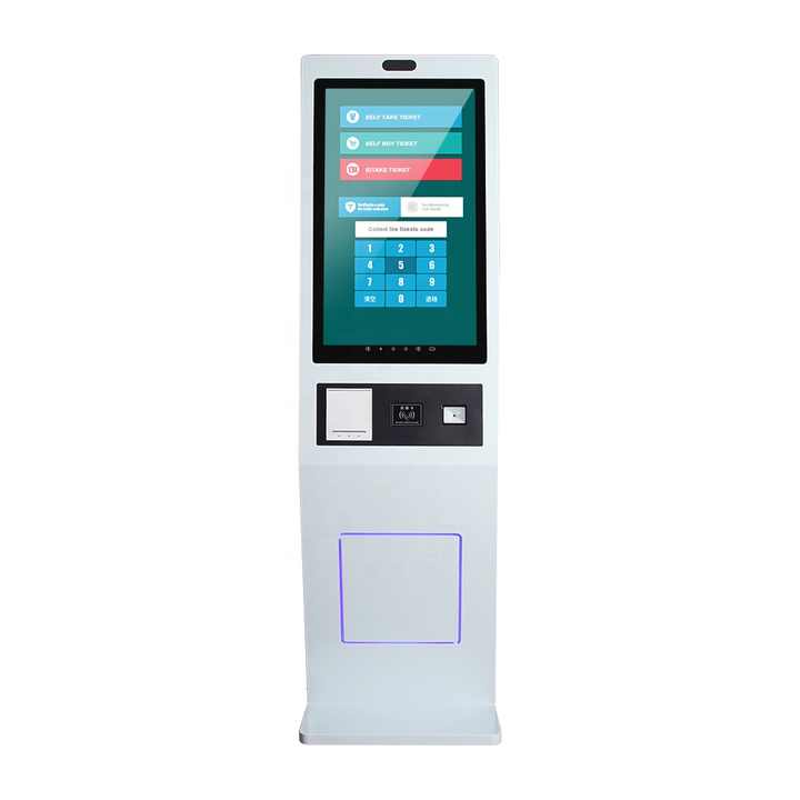 Payment Kiosks with 15.6 Inch Full Touch Screen Billing