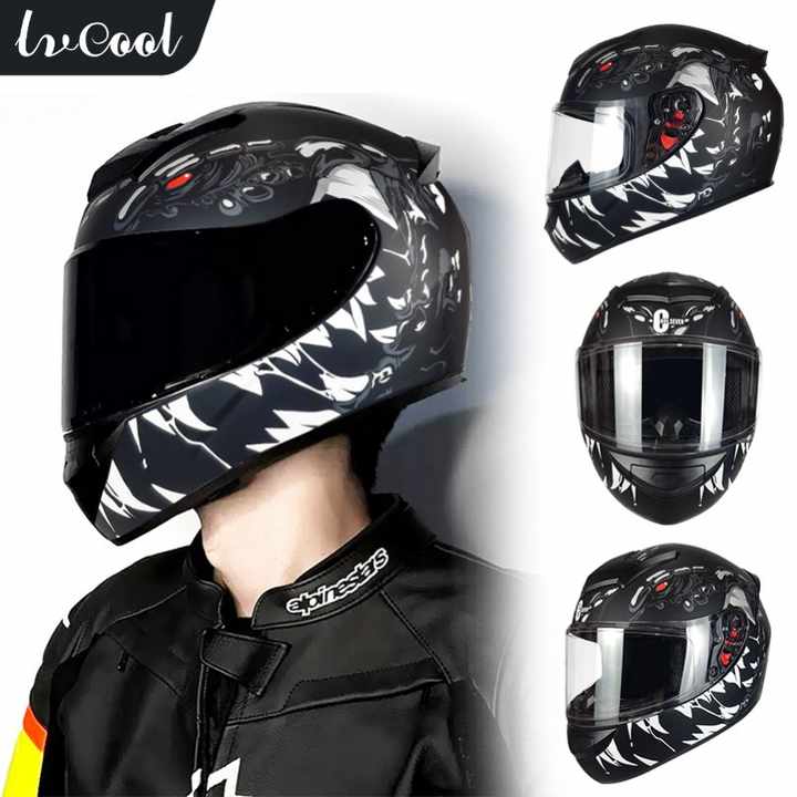Custom Full Face Motorcycle Helmets - Safe & Stylish Riding